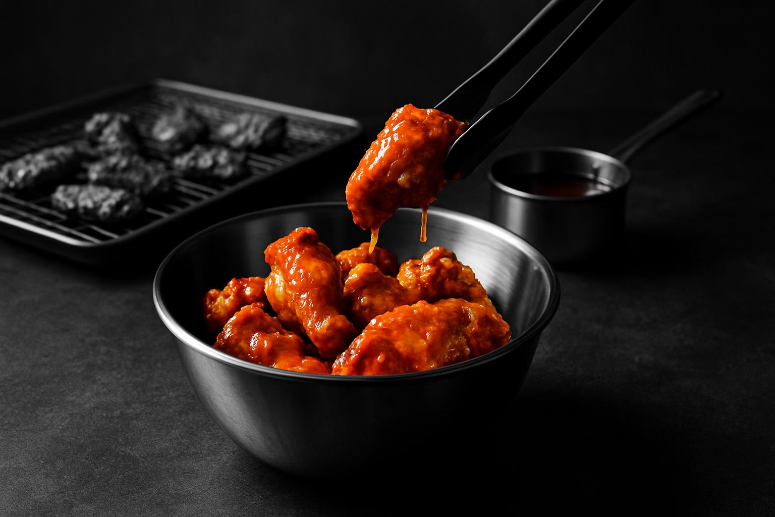 How To Toss Wings In Sauce - EcoFriendlyHow