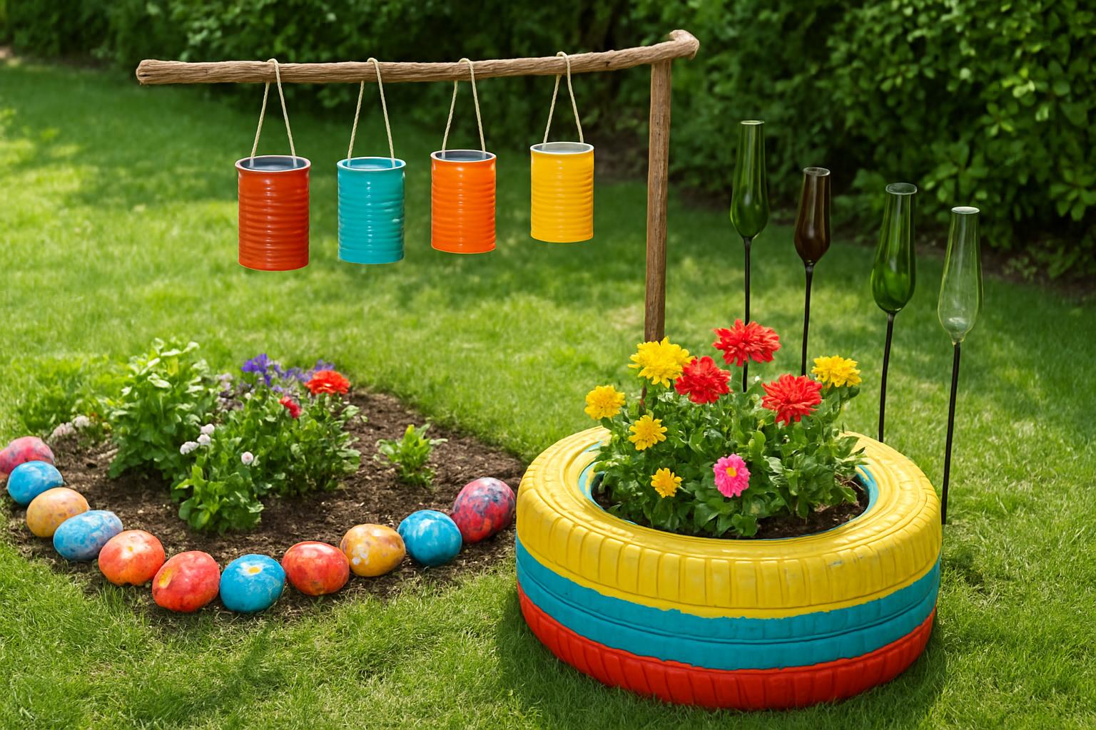 Creative DIY Yard Art Ideas to Brighten Your Garden - EcoFriendlyHow